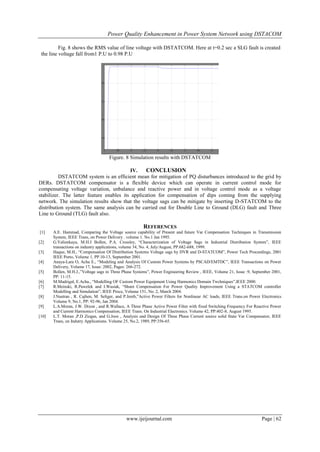 Power Quality Enhancement in Power System Network using DSTACOM | PDF