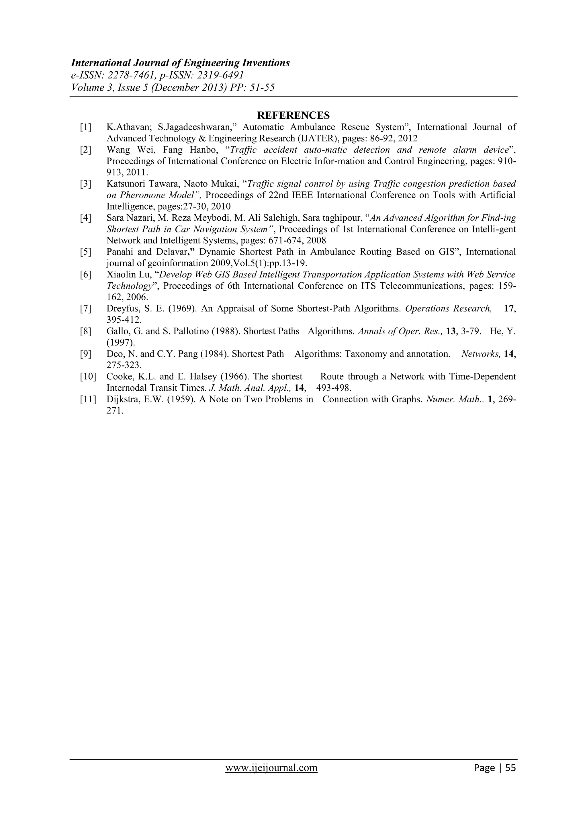 Automatic Movement of Fire Brigade to Emergency Spot- An Intelligent ...