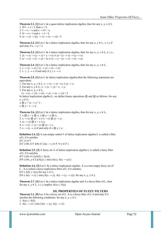 Some Other Properties of Fuzzy Filters on Lattice Implication Algebras ...