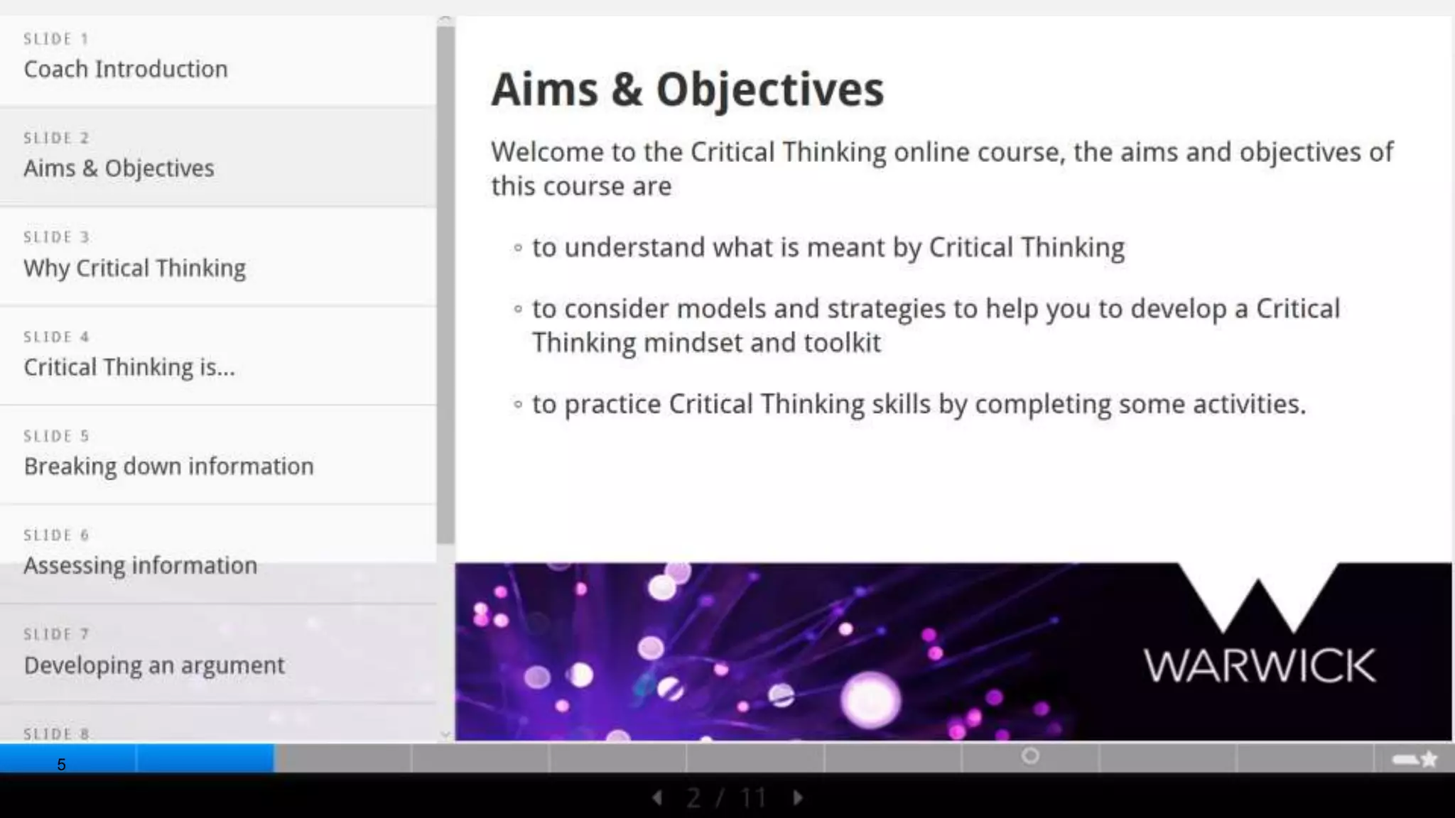 A semi-synchronous approach to critical thinking | PPT