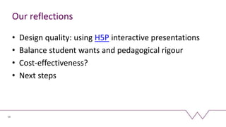 A semi-synchronous approach to critical thinking | PPT