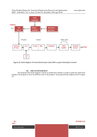 Radar target detection simulation | PDF | Physics | Science