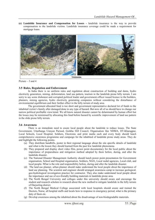 Landslide Hazard Management of Darjeeling Hill A Critical Need For ...