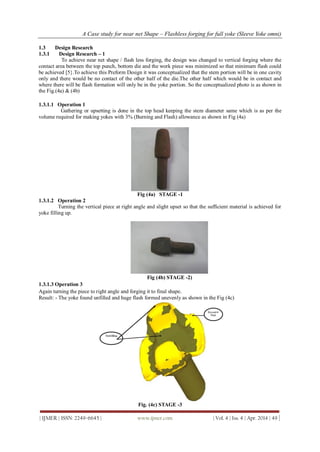A Case study for near net Shape – Flashless forging for full yoke ...