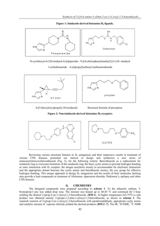 Synthesis of 2-[{4-(t-amino-1-yl)but-2-yn-1-yl }oxy]-1,3-benzothiazole derivatives as H3 ...