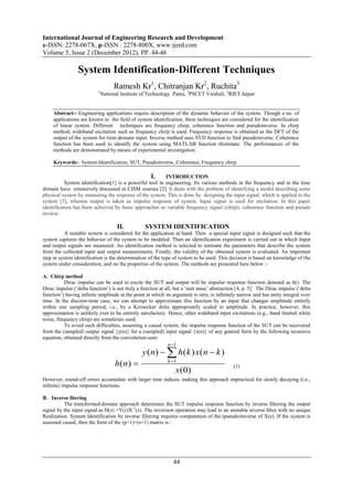 Welcome to International Journal of Engineering Research and ...