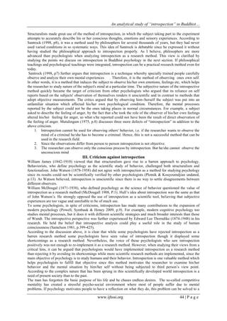 An analytical study of “introspection” in Buddhist and western psychology | PDF | Mental Health ...