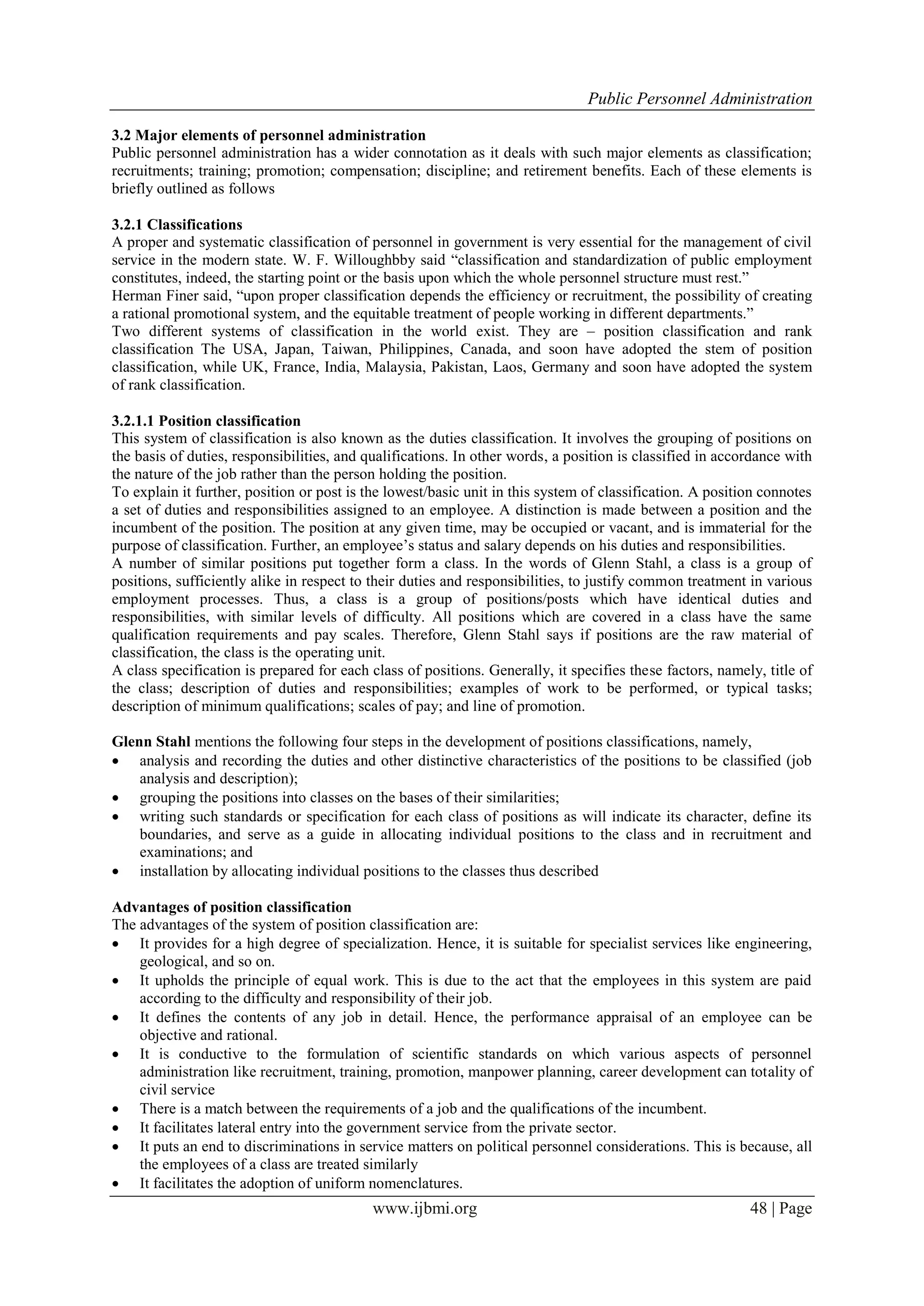 Public Personnel Administration | PDF