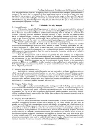 Two Step Endorsement: Text Password and Graphical Password | PDF