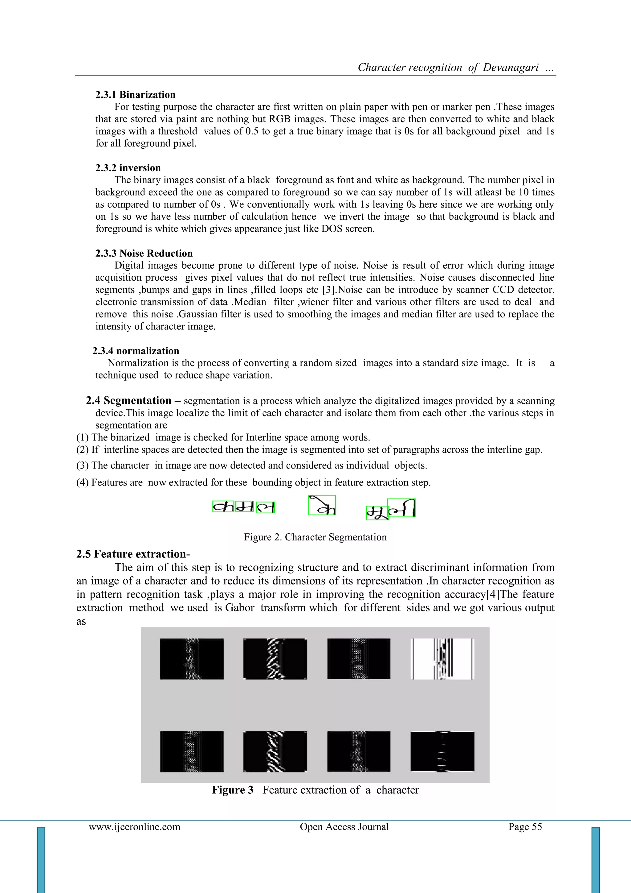 Character recognition of Devanagari characters using Artificial Neural Network | PDF