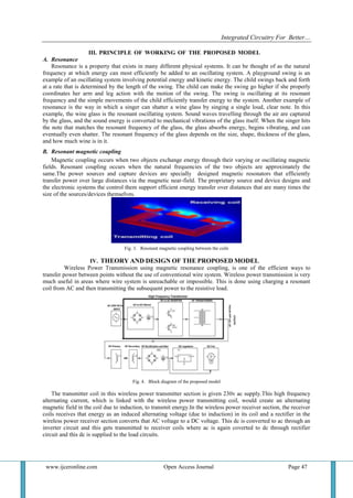 Integrated Circuitry For Better Energy Transfer Through Resonant Coupling | PDF