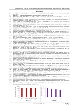 Effect of vermicompost on biotransformation and bioavailability of ...