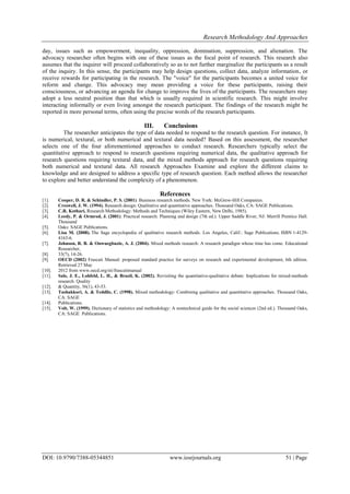 Research Methodology and Approaches | PDF | Education