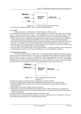 A Review of BSS Based Digital Image Watermarking and Extraction Methods | PDF