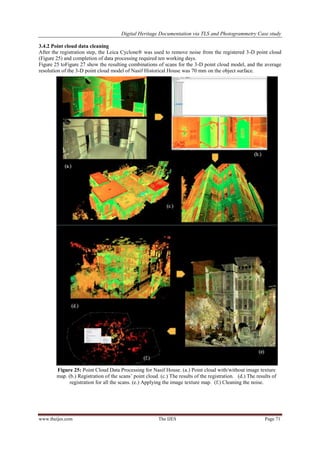 Digital Heritage Documentation Via TLS And Photogrammetry Case Study | PDF
