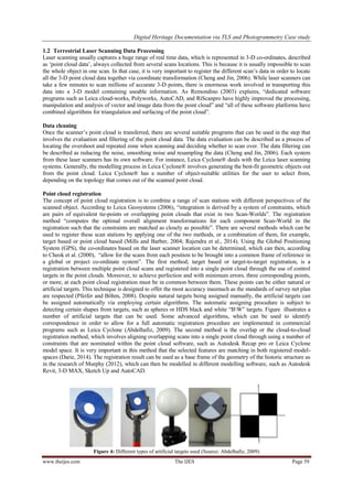 Digital Heritage Documentation Via TLS And Photogrammetry Case Study | PDF