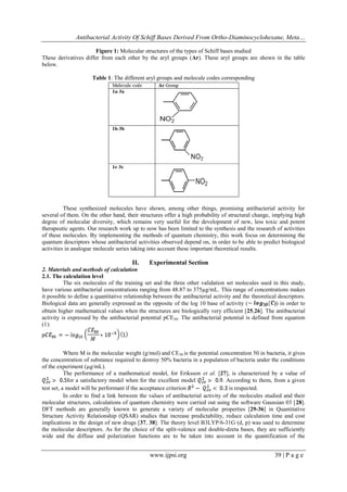 Antibacterial Activity of Schiff Bases Derived from OrthoDiaminocyclohexane, Meta ...