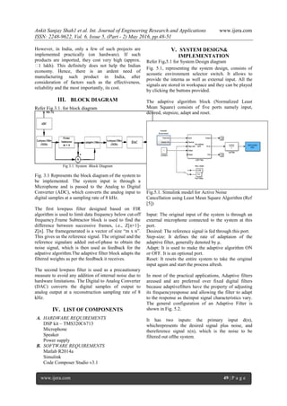 Active Noise Cancellation | PDF | Indoor Environmental Quality | Home & Garden