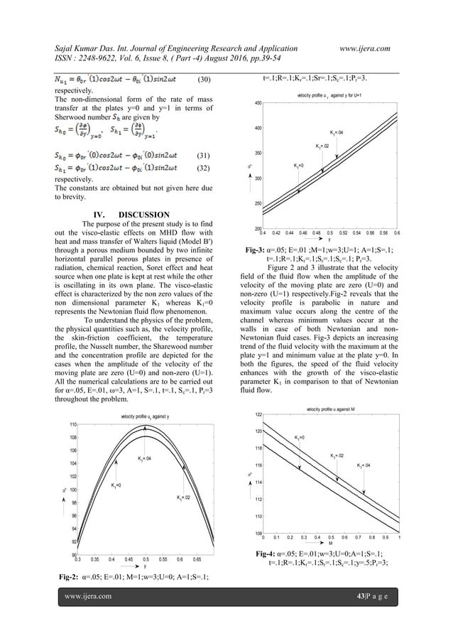 Radiation and Soret Effect on Visco-Elastic MHD Oscillatory Horizontal ...