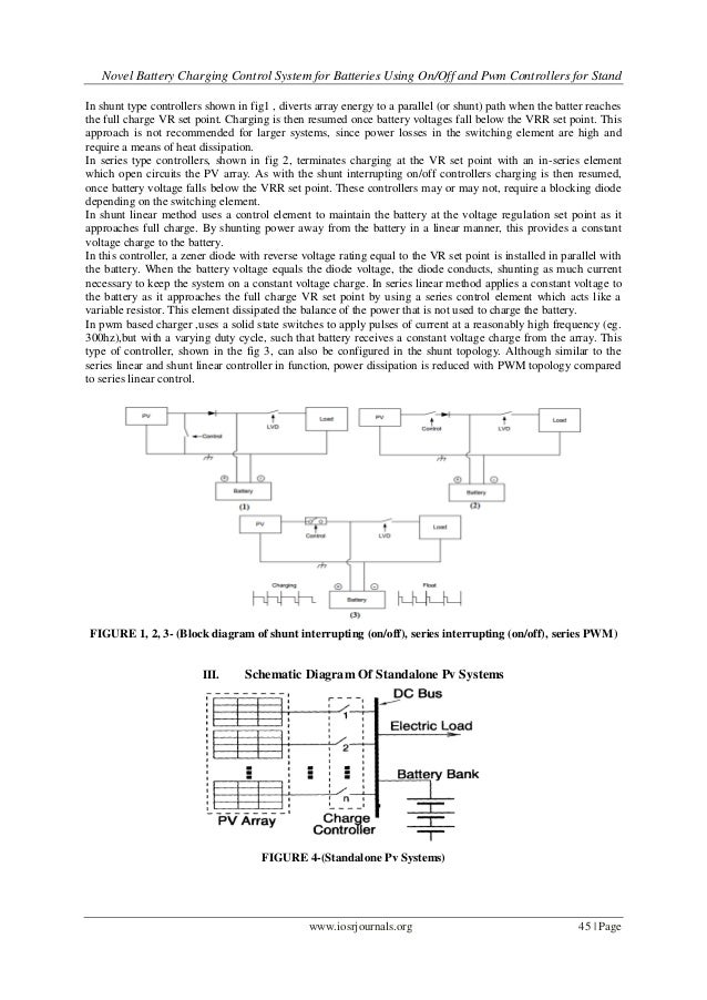 Novel Battery Charging Control System for Batteries Using On/Off and