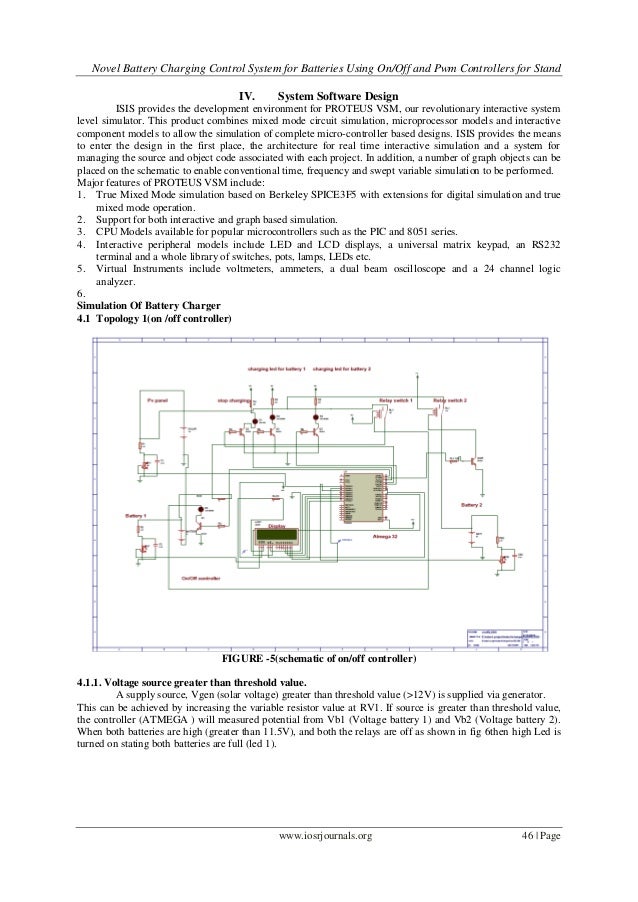 Novel Battery Charging Control System for Batteries Using On/Off and