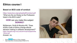 How to teach data ethics in the digital age | PPTX | Education