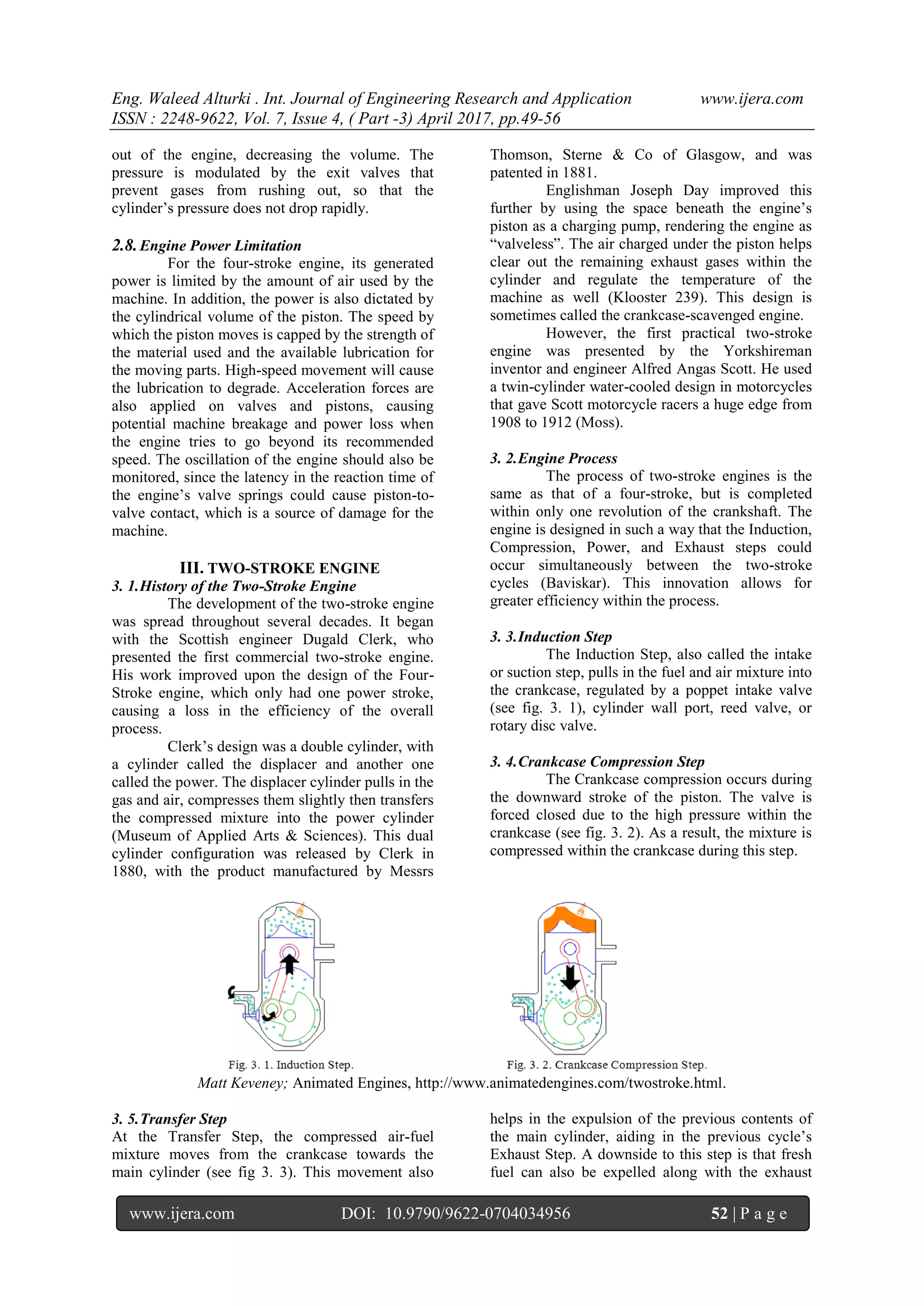 Four-Stroke and Two-Stroke Marine Engines Comparison and Application | PDF