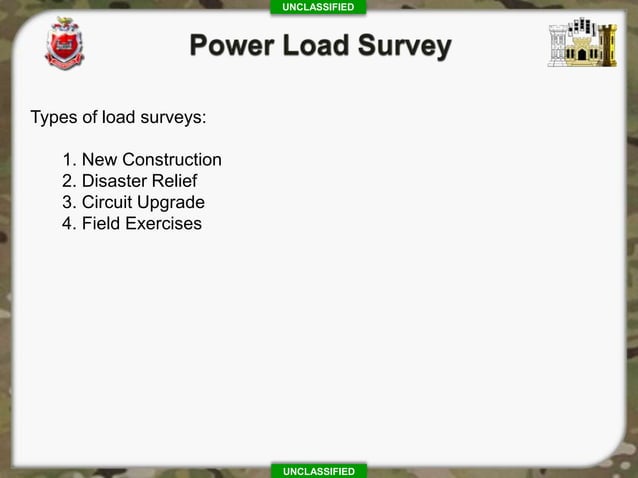H07 Power Load Survey | PPTX