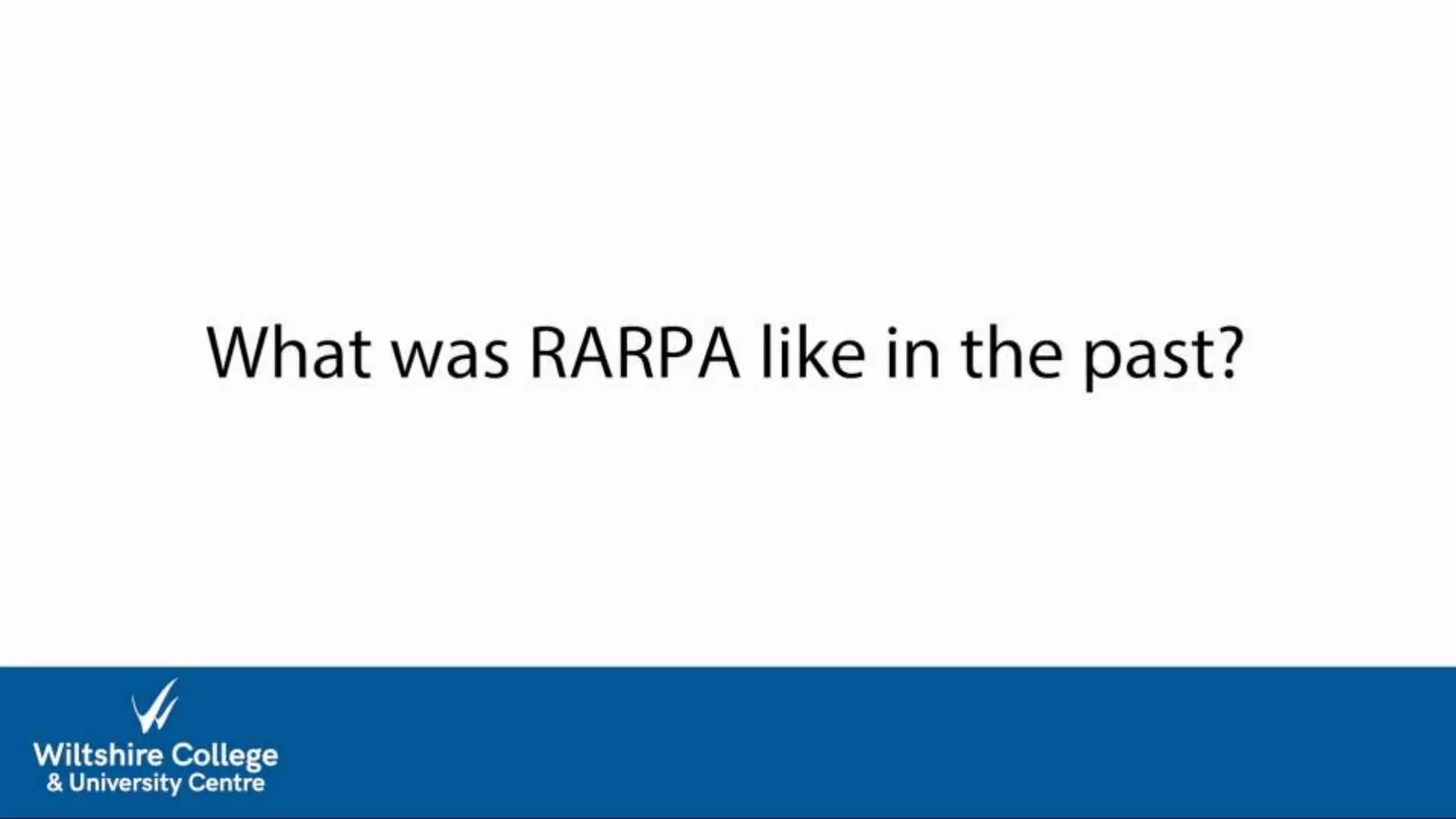 Delivering RARPA: a college-wide digital approach | PPTX