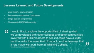 Delivering RARPA: a college-wide digital approach | PPTX