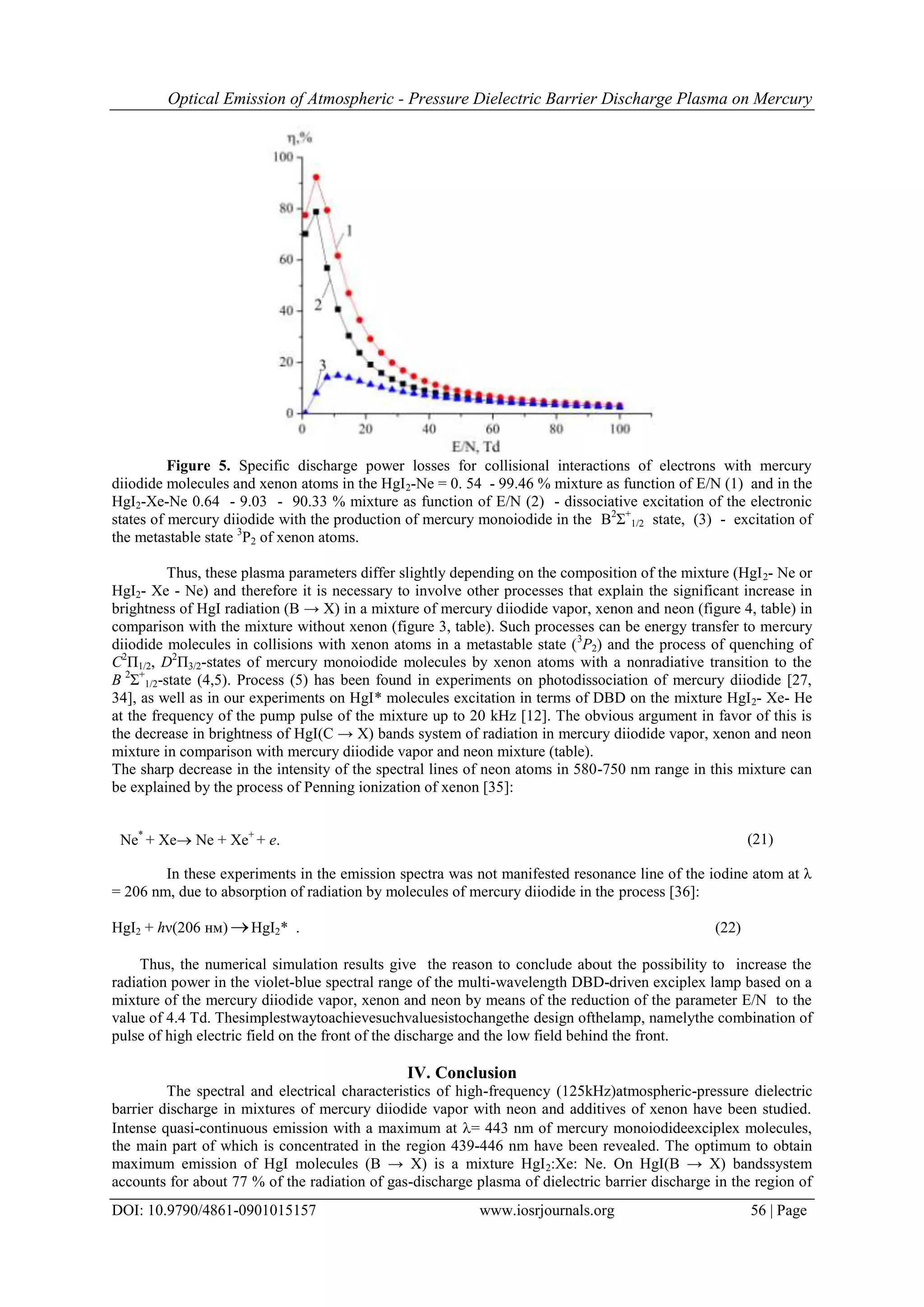 Optical Emission of Atmospheric - Pressure Dielectric Barrier Discharge ...