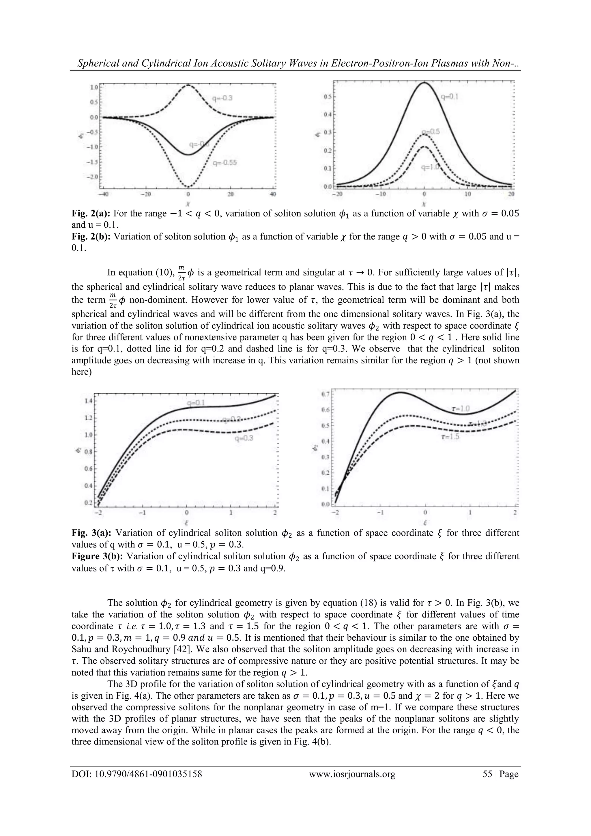 Spherical and Cylindrical Ion Acoustic Solitary Waves in Electron-Positron-Ion Plasmas with Non ...
