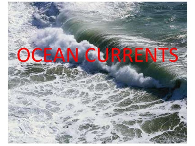 Ocean Currents PowerPoint | PPT