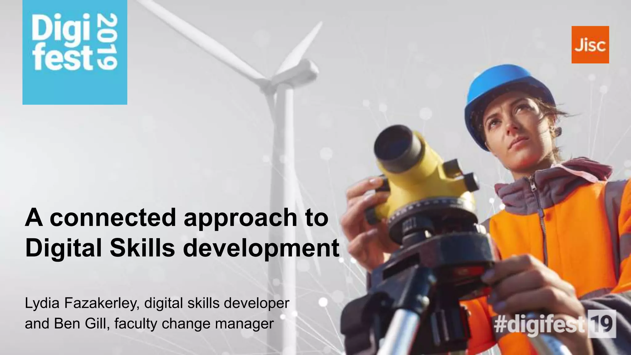 A connected approach to digital skills development | PPTX