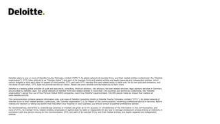 H1 2021 Onboarding-quick-review by deloitte germany | PPT