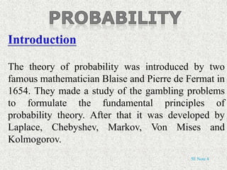 Probability | PPTX
