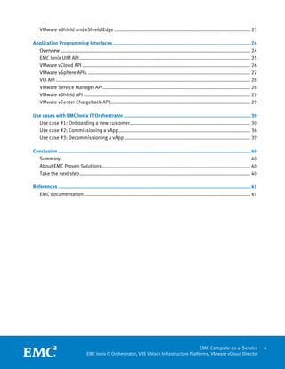 White Paper: EMC Compute-as-a-Service — EMC Ionix IT Orchestrator, VCE ...