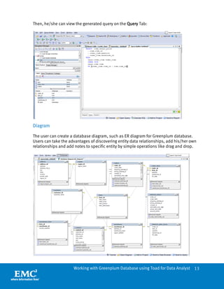 Whitepaper : Working with Greenplum Database using Toad for Data ...