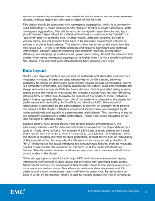 White Paper: EMC Isilon OneFS — A Technical Overview | PDF