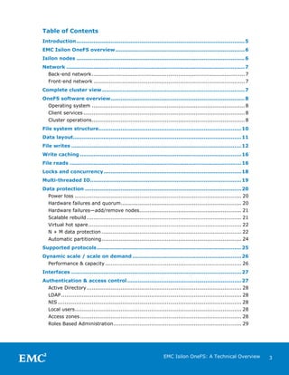 White Paper: EMC Isilon OneFS — A Technical Overview | PDF