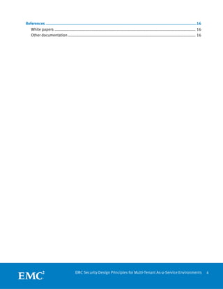 White Paper: EMC Security Design Principles for Multi-Tenant As-a ...