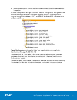 Configuration Compliance For Storage, Network & Server | PDF