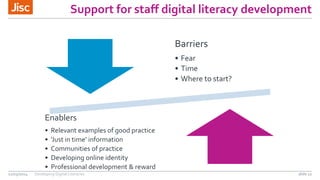 Developing digital literacies - Sarah Davies - Jisc Digital Festival ...