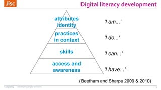Developing digital literacies - Sarah Davies - Jisc Digital Festival ...