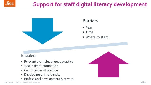 Developing digital literacies - Sarah Davies - Jisc Digital Festival