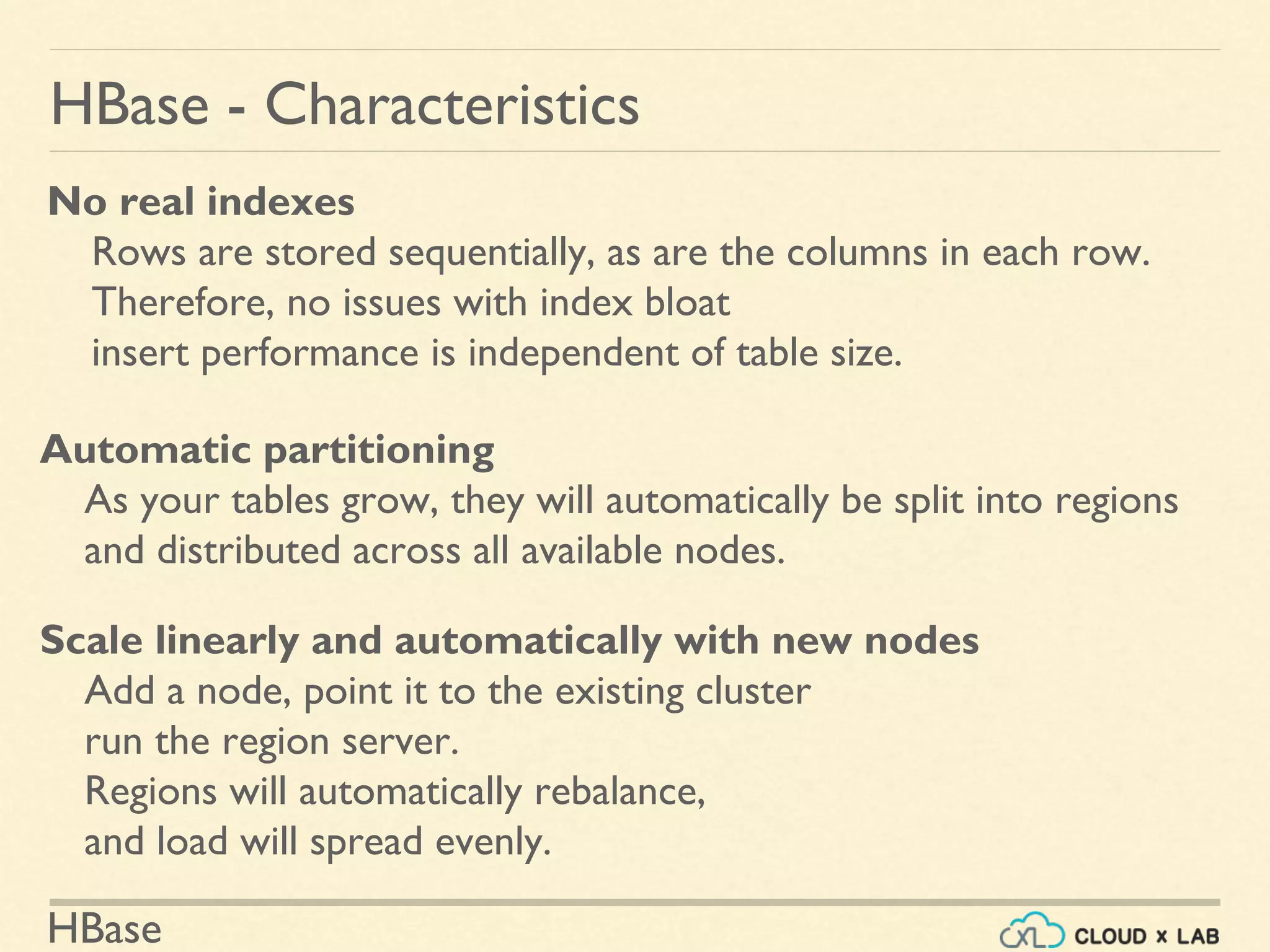 Introduction to HBase | Big Data Hadoop Spark Tutorial | CloudxLab | PPT