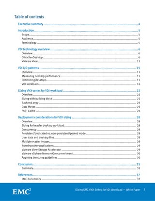 White Paper: Sizing EMC VNX Series for VDI Workload — An Architectural ...