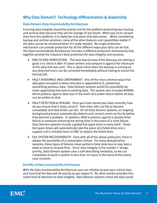 Deduplication Solutions Are Not All Created Equal: Why Data Domain? | PDF