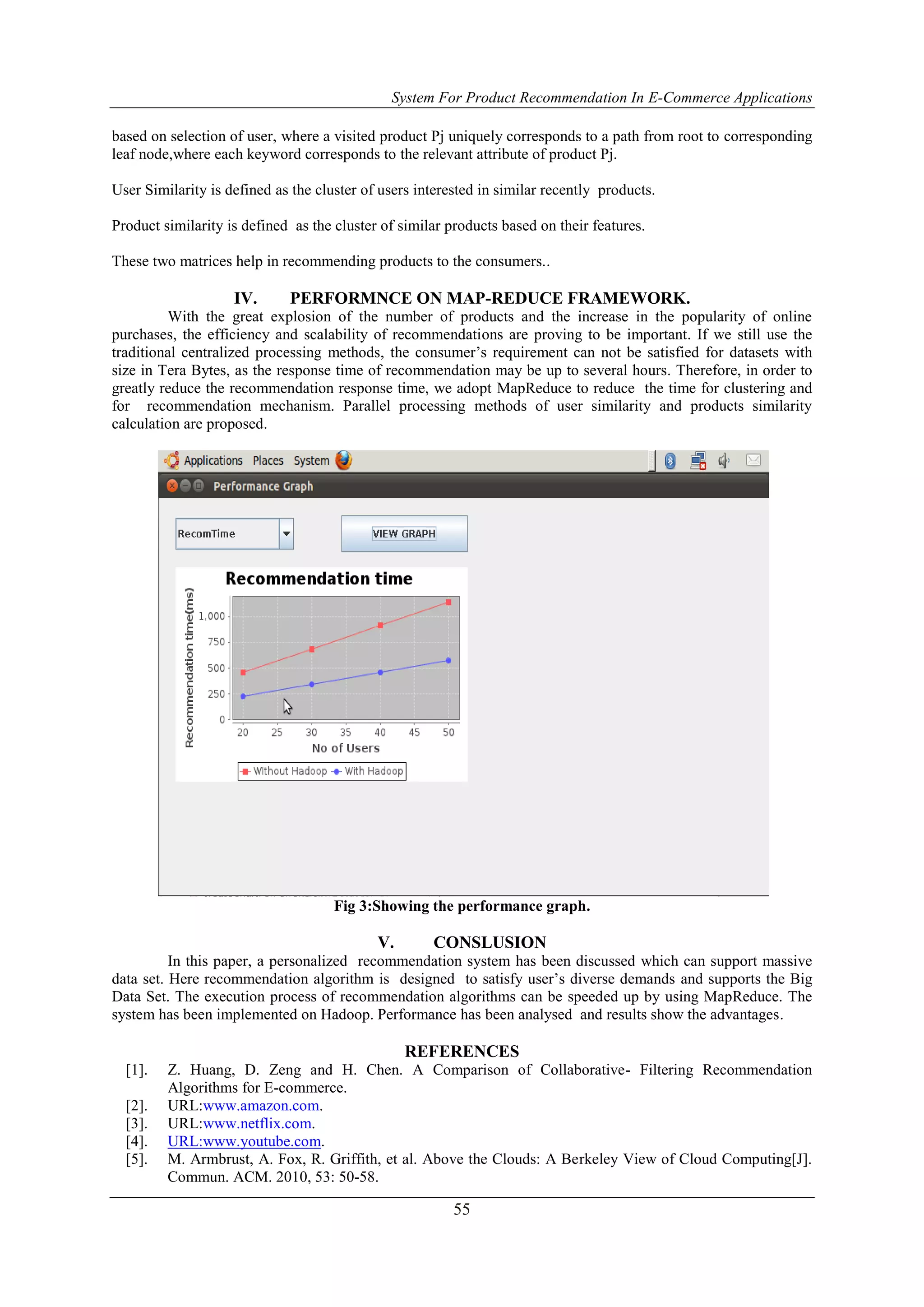 System For Product Recommendation In E Commerce Applications Pdf