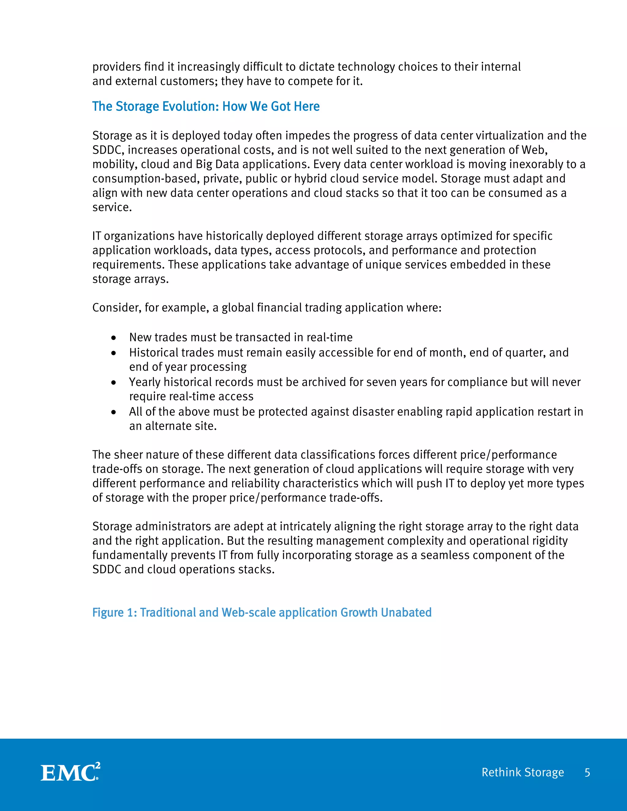 Rethink Storage: Transform the Data Center with EMC ViPR Software ...